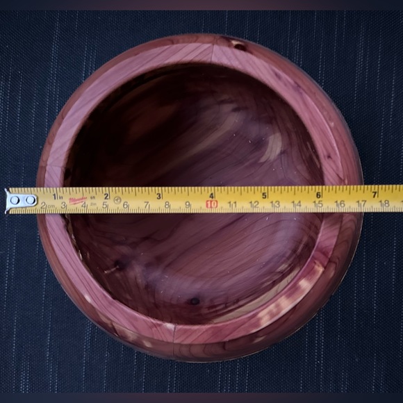 Kitchen | Handmade Handcrafted Segmented Wooden Decorative Bowl Cedar ...